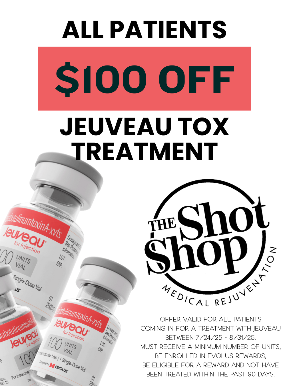 Promotions - Shot Shop Med Spa